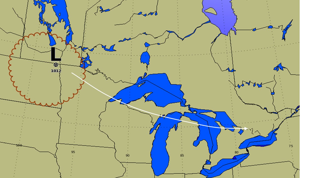 Lake-Enhanced Precipitation | NAV CANADA Aviation Meteorology Reference