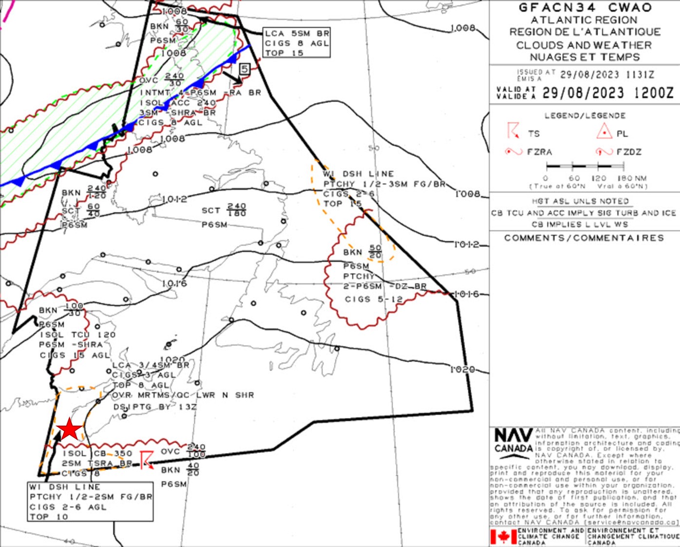 Onshore Flow | NAV CANADA Aviation Meteorology Reference