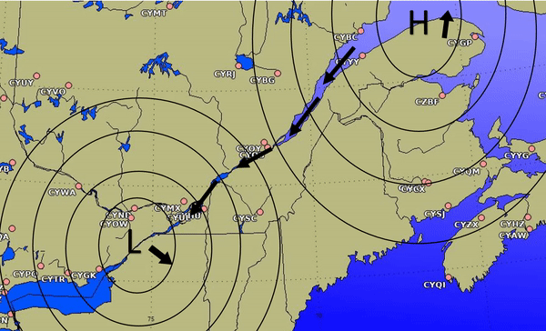 Pressure Gradient | NAV CANADA Aviation Meteorology Reference