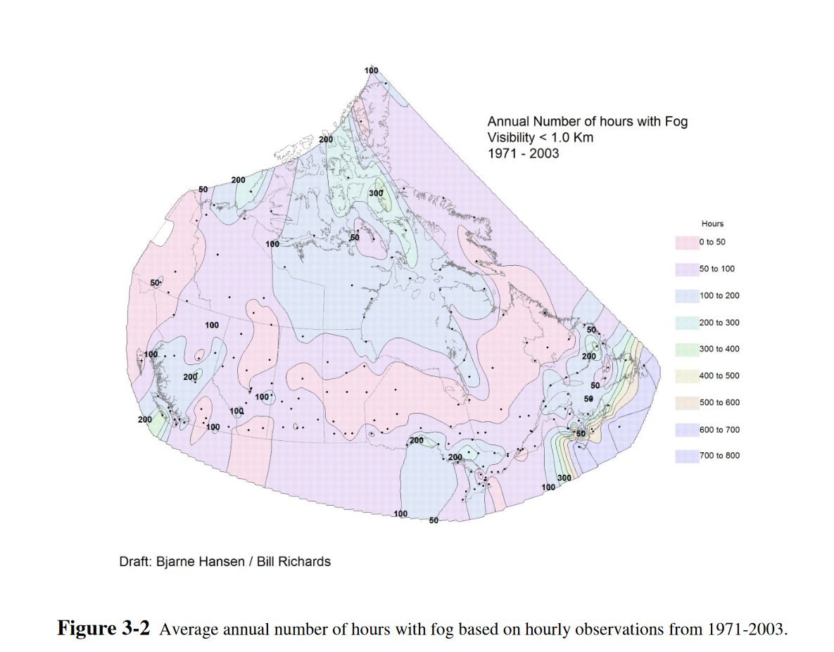 Radiation Fog | NAV CANADA Aviation Meteorology Reference