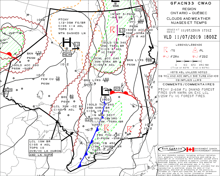 Squall Line | NAV CANADA Aviation Meteorology Reference