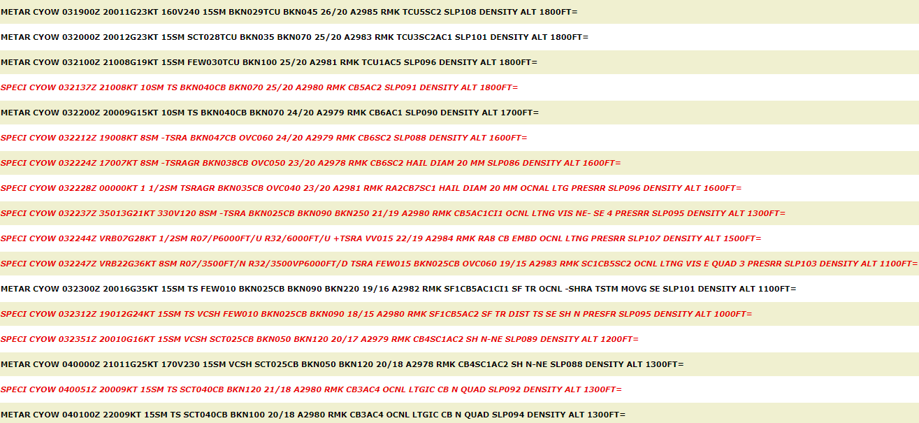 Thunderstorm | NAV CANADA Aviation Meteorology Reference
