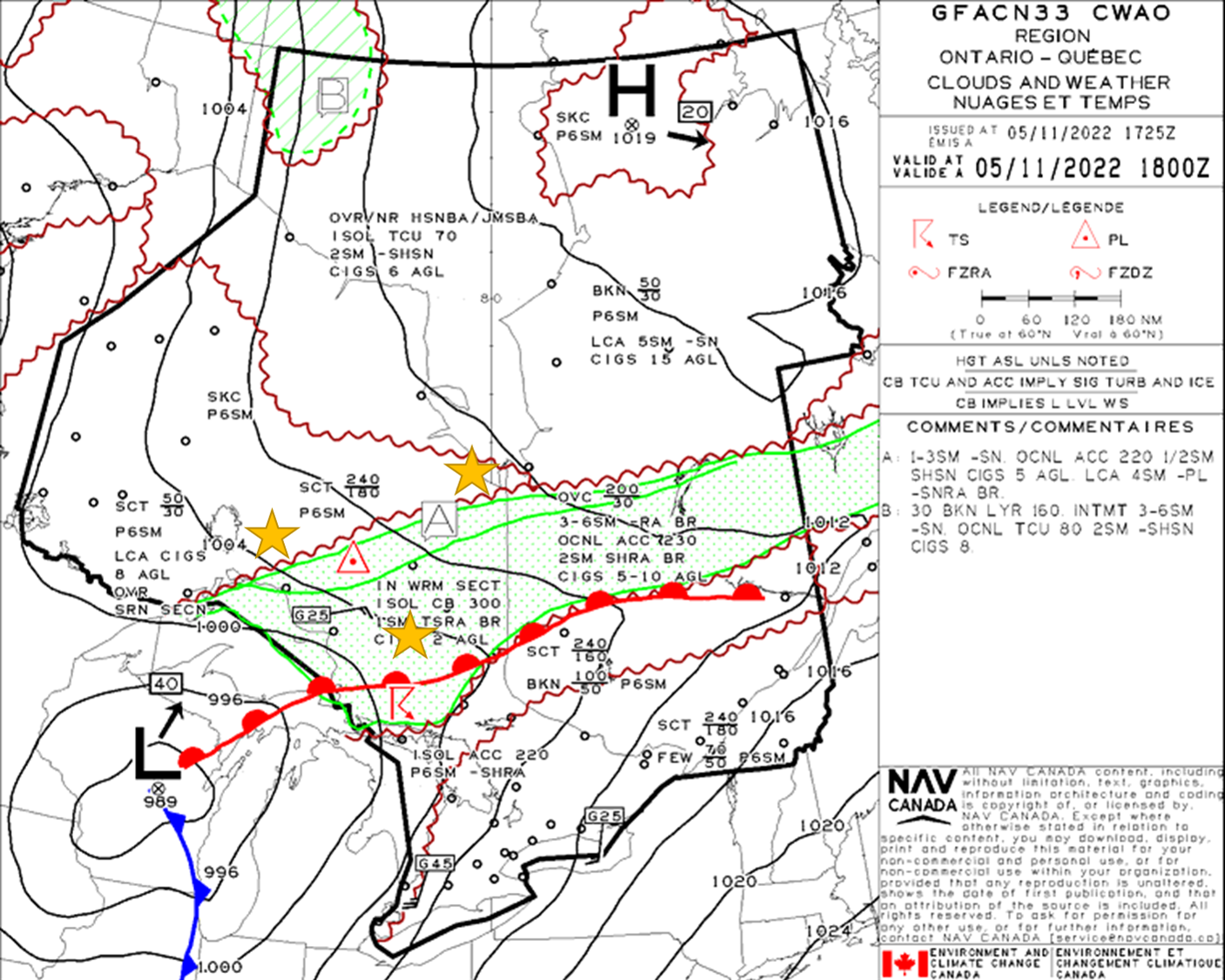 Warm Front | NAV CANADA Aviation Meteorology Reference