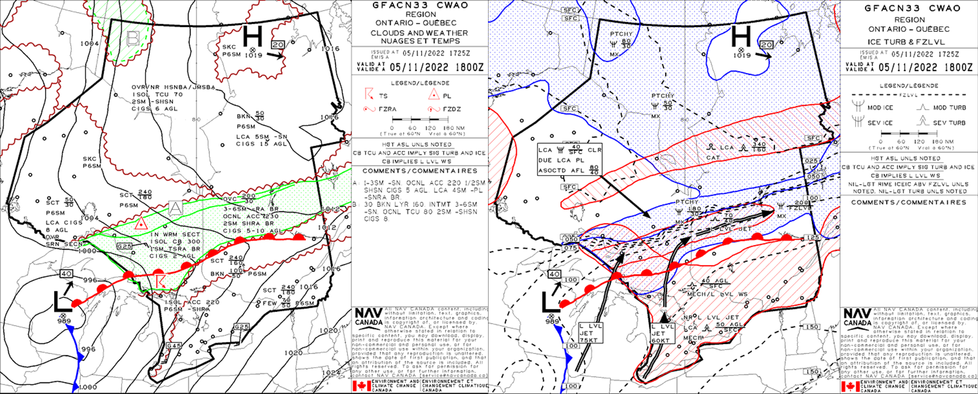 Warm Front | NAV CANADA Aviation Meteorology Reference