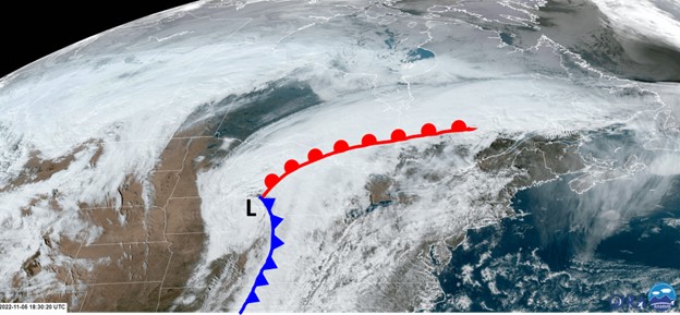 Warm Front | NAV CANADA Aviation Meteorology Reference